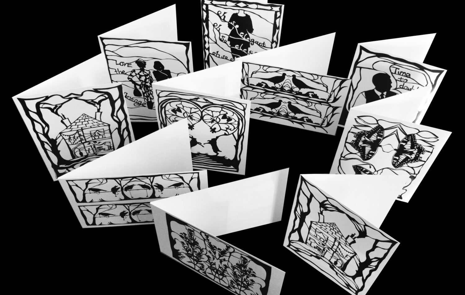 Papercut Card Collection | Irena Boobyer